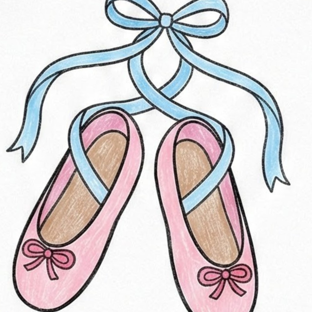 Welcome to This Ballet Slippers Drawing Tutorial