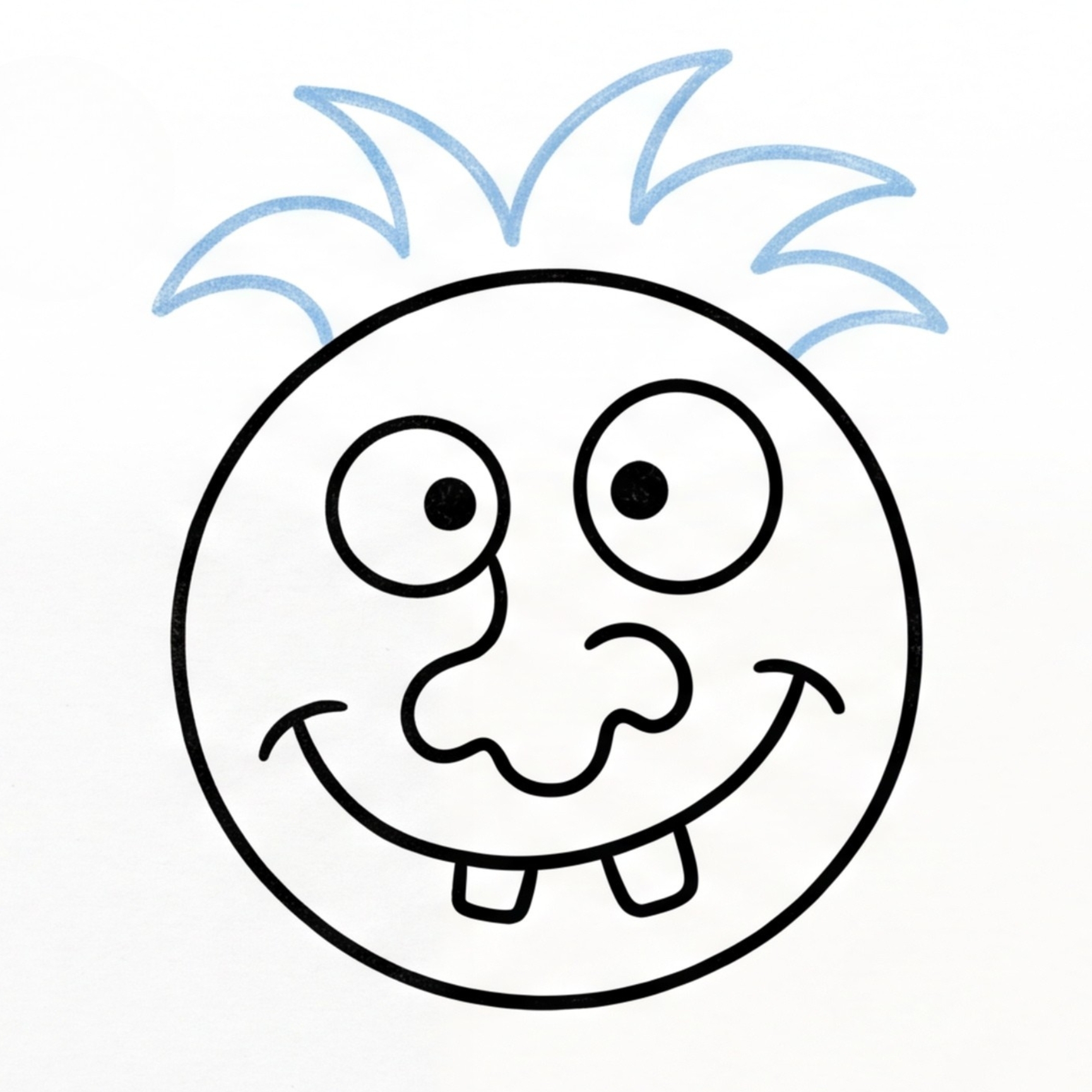 How To Draw Easy Funny Faces